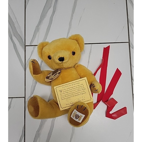 Toys | 1986 House Of Nesbit Bully Bear Collector Edition Mohair Wool ...